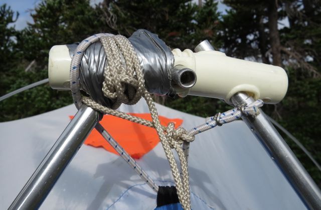 1 broken tent | Wilderness Dweller